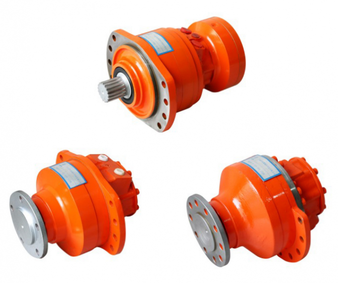 El motor hidráulico de MS02 MSE02 Poclain parte con la cubierta ...